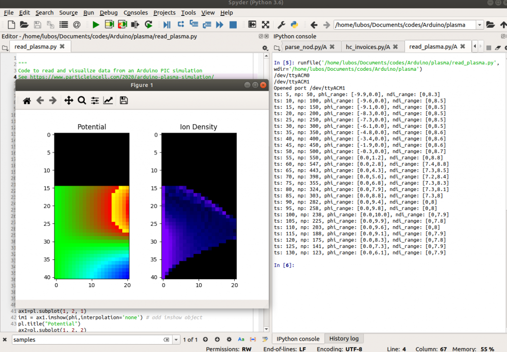 You can see the video of this animation below:
